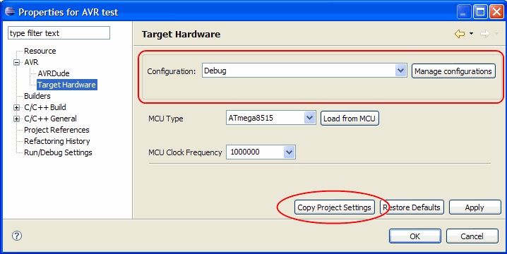 What's new in the AVR Eclipse Plugin